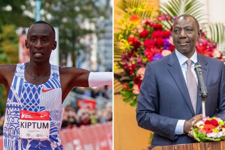 Ruto Gifts Kelvin Kiptum's Family Ksh5M, To Build Him Another House ...