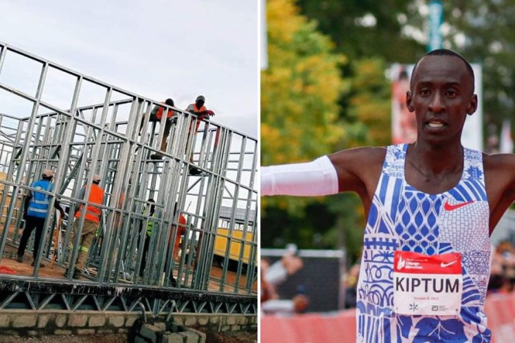 Precast: Special Technique Used To Build Kelvin Kiptum's House In One ...