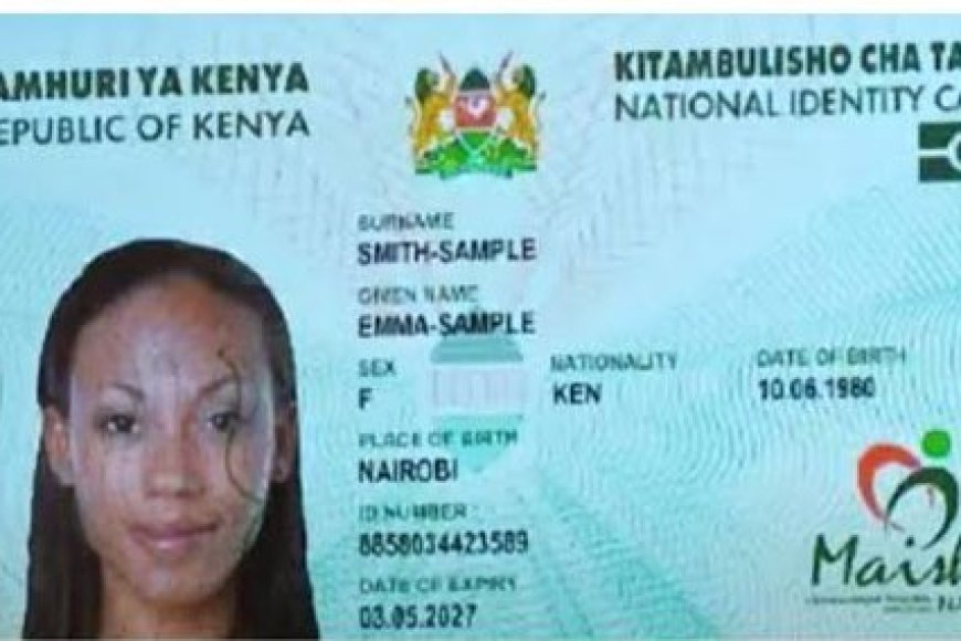 Kenyans To Renew Maisha ID Cards After Every 10 Years- Govt Explains ...