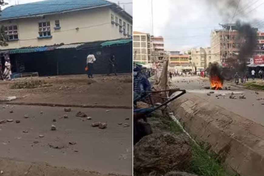 Protests In Nairobi's Umoja 2 Estate Over Claims Of Land Grabbing By ...