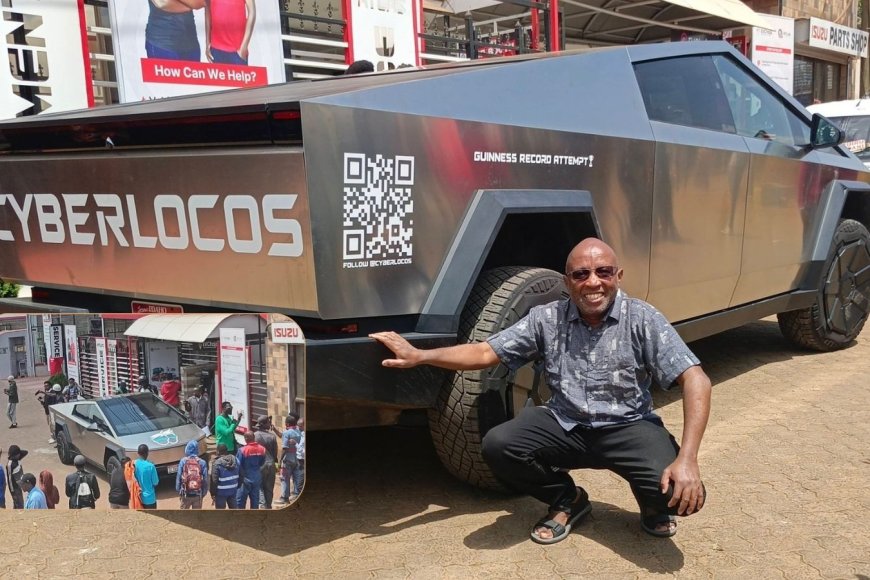 Tesla Cybertruck Spotted In Kenya For The First Time - Viral Tea Ke