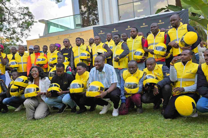Binance Launches Safety Campaign In Kenya With Boda Boda Riders At The ...