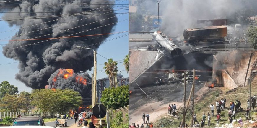 KeNHA Announces Closure Of Southern Bypass After Oil Tanker Explosion ...